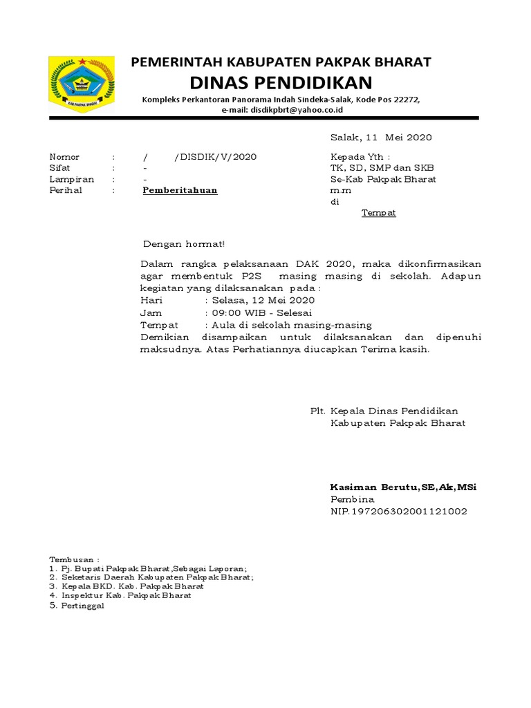 Surat Undangan 2 | PDF