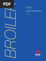 Ross308 308FF BroilerPO2019 en | PDF | Broiler | Birds