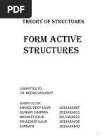 Bulk Active Structure System | PDF | Beam (Structure) | Bending