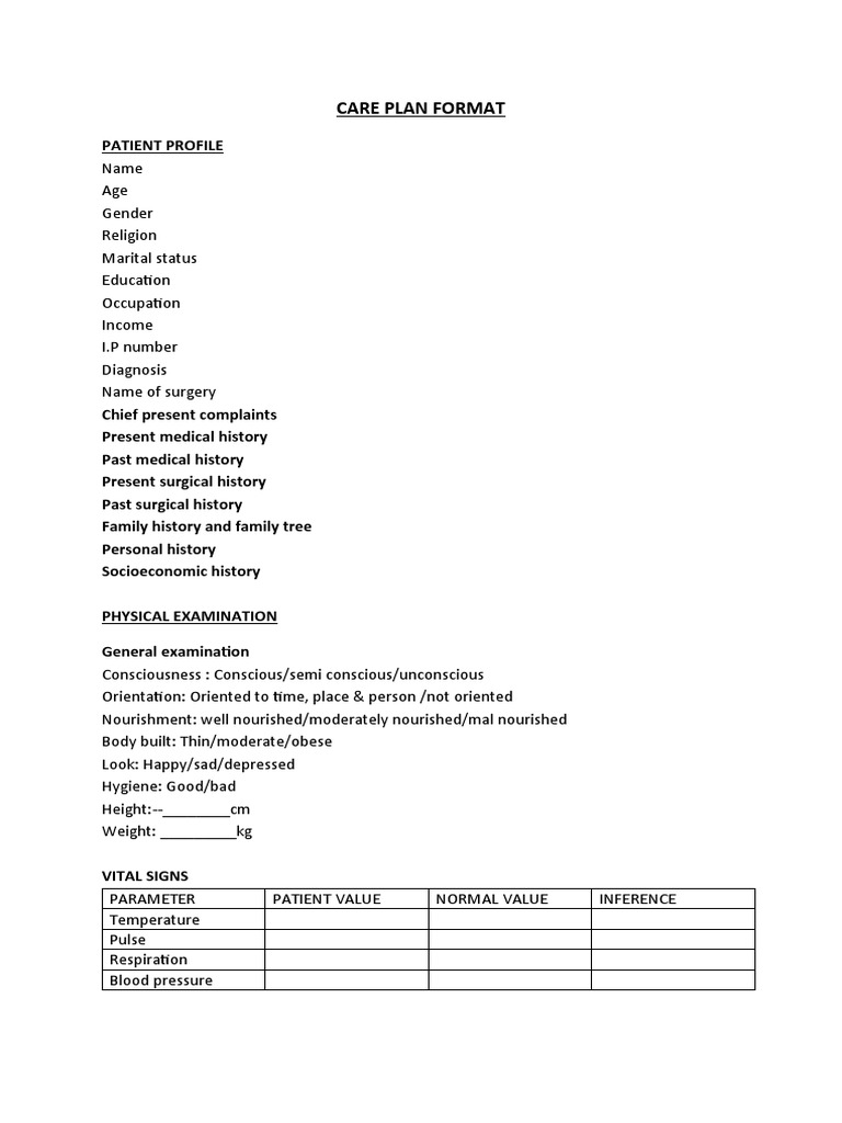 A Comprehensive Guide to Developing Individualized Care Plans and ...