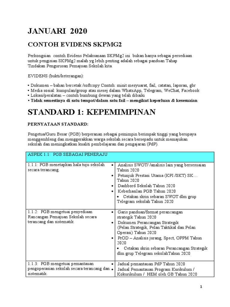 Contoh Evidens skpmg2 | PDF