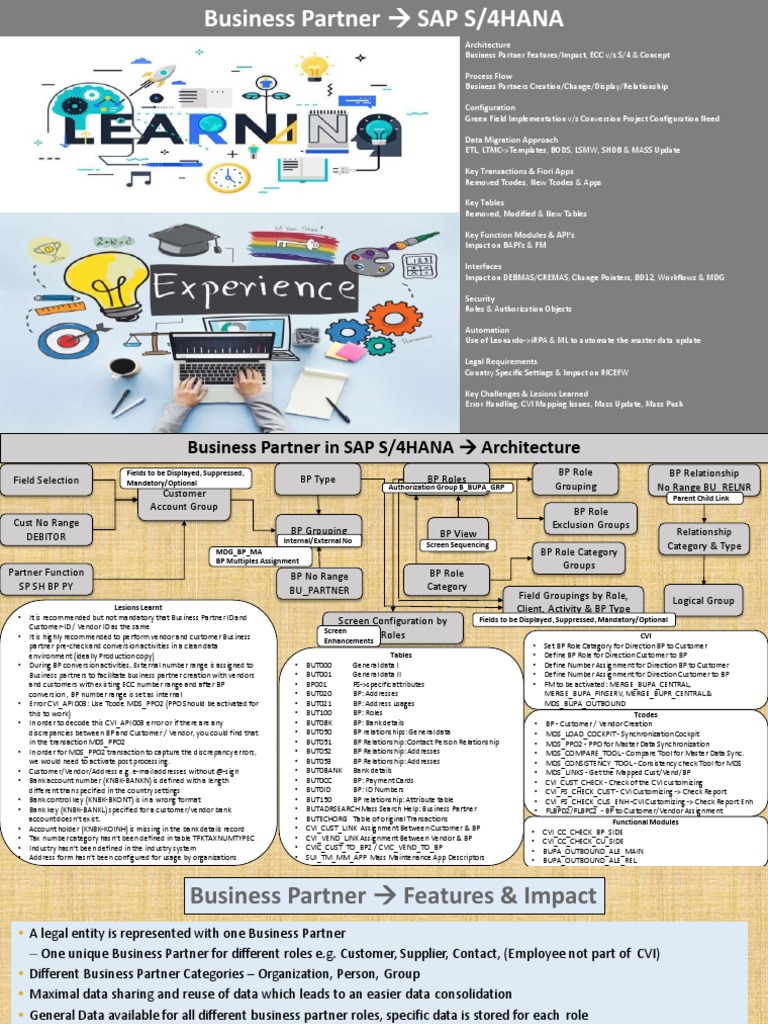 Business Partner Setup in S 4 Hana PDF | PDF | Sap Se | Application ...
