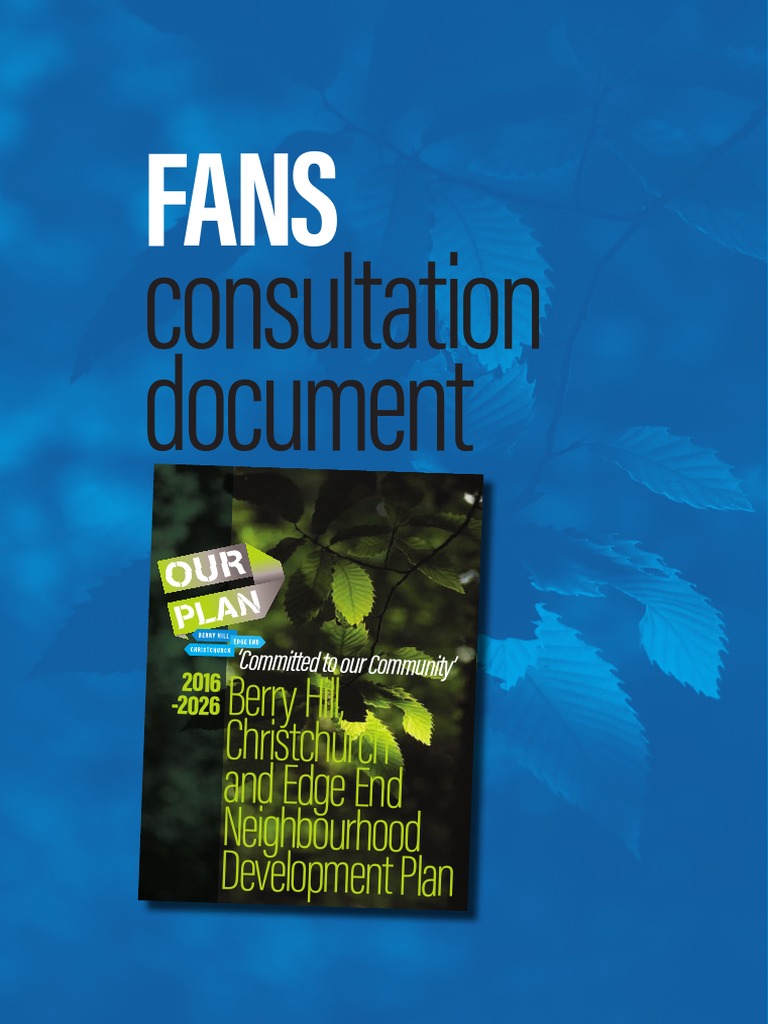 Fans Consultation Document | PDF