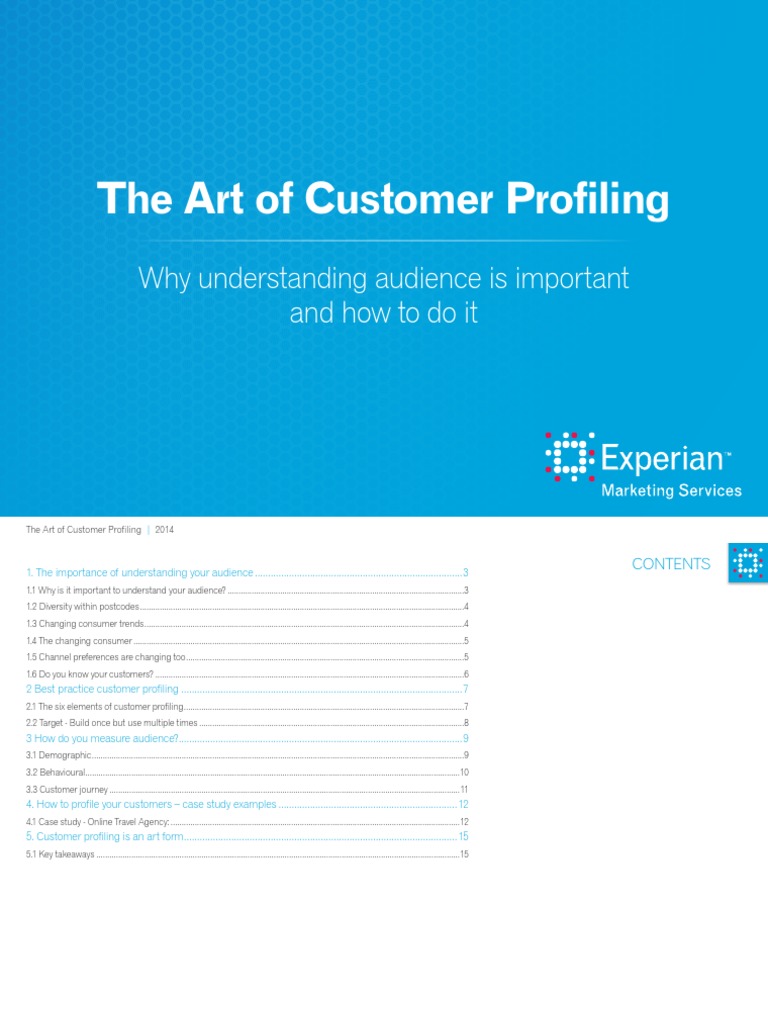 The Art of Customer Profiling: Why Understanding Audience Is Important ...