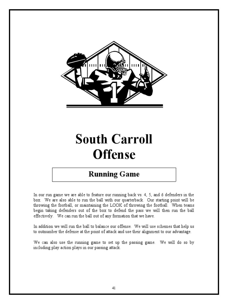 The Complete Spread Offense Playbook Section 2 | PDF | National ...