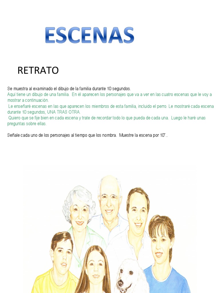Escenas (WMS Iii) | PDF