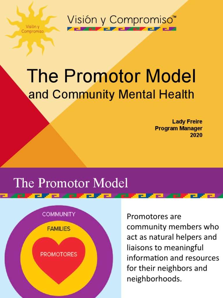 The Promotor Model and Community Mental Health | PDF | Community Mental ...