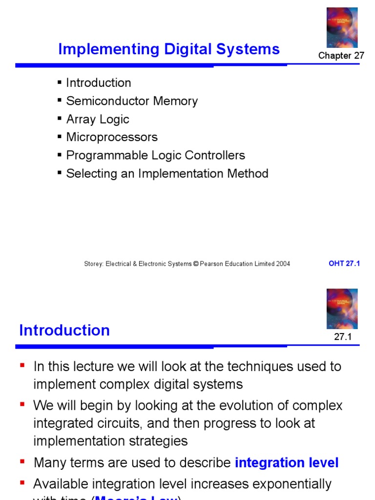 Chap27-Implementing Digital Systems | PDF | Integrated Circuit ...
