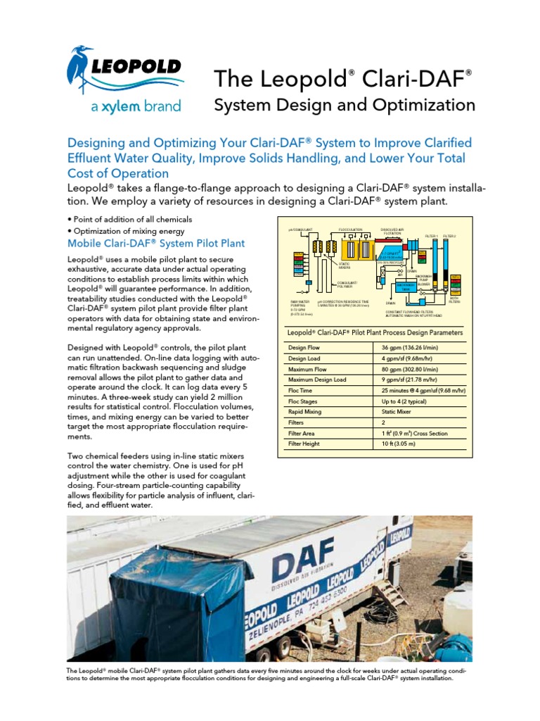 The Leopold Clari-DAF: System Design and Optimization | PDF ...