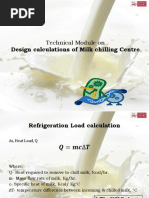 Design of An Ice Plant and Cold Storage Plant | PDF | Refrigeration | Ice