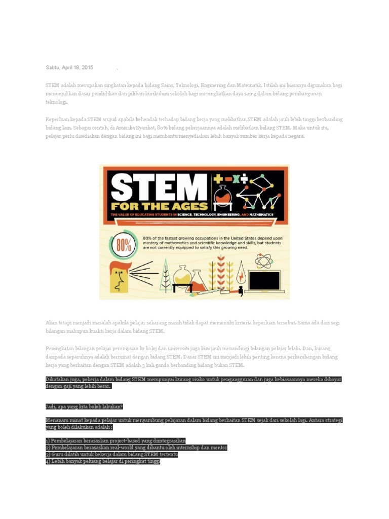 Apa Itu STEM | PDF | Ilmu Sosial