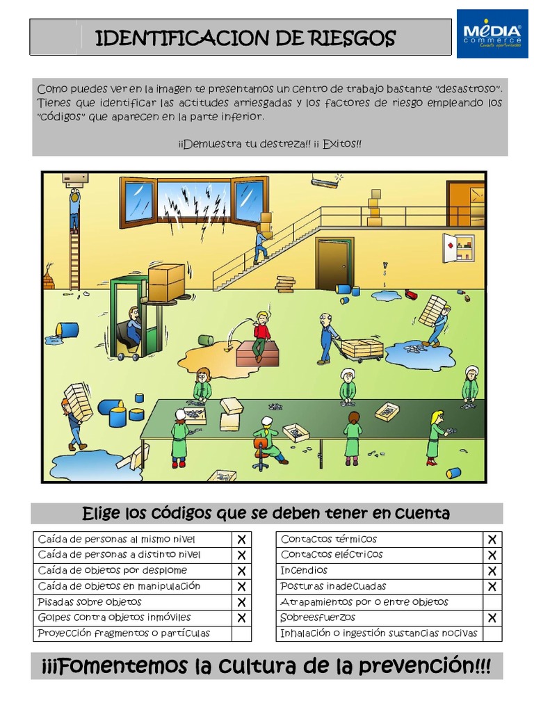 Taller Identificación de Riesgos | PDF