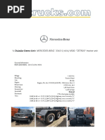 4040 K Arocs 5 6x4 | PDF | Truck | Transmission (Mechanics)