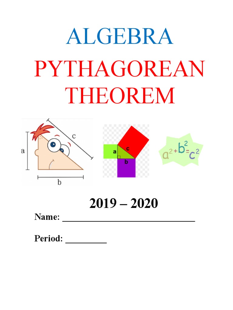 Pythagorean Theorem Practice Guide | PDF | Euclidean Plane Geometry ...