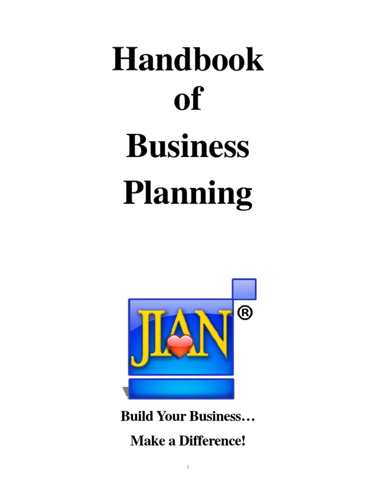 1 Handbook of Business Planning | PDF | Strategic Management | Business