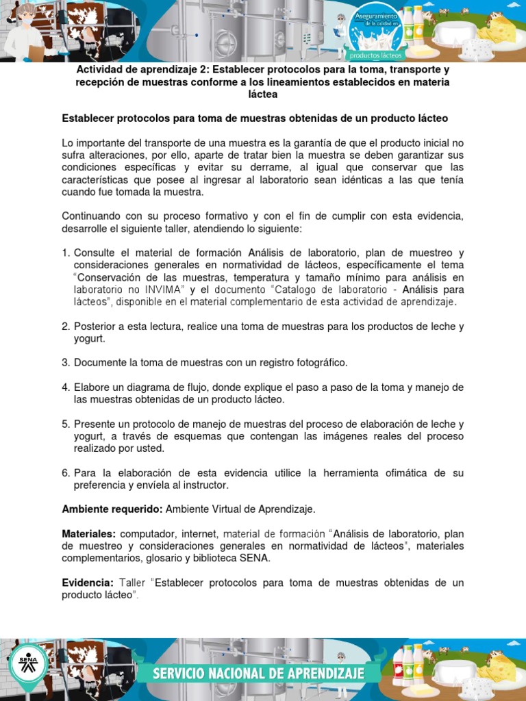Tarea 2 | PDF | Productos lácteos | Leche