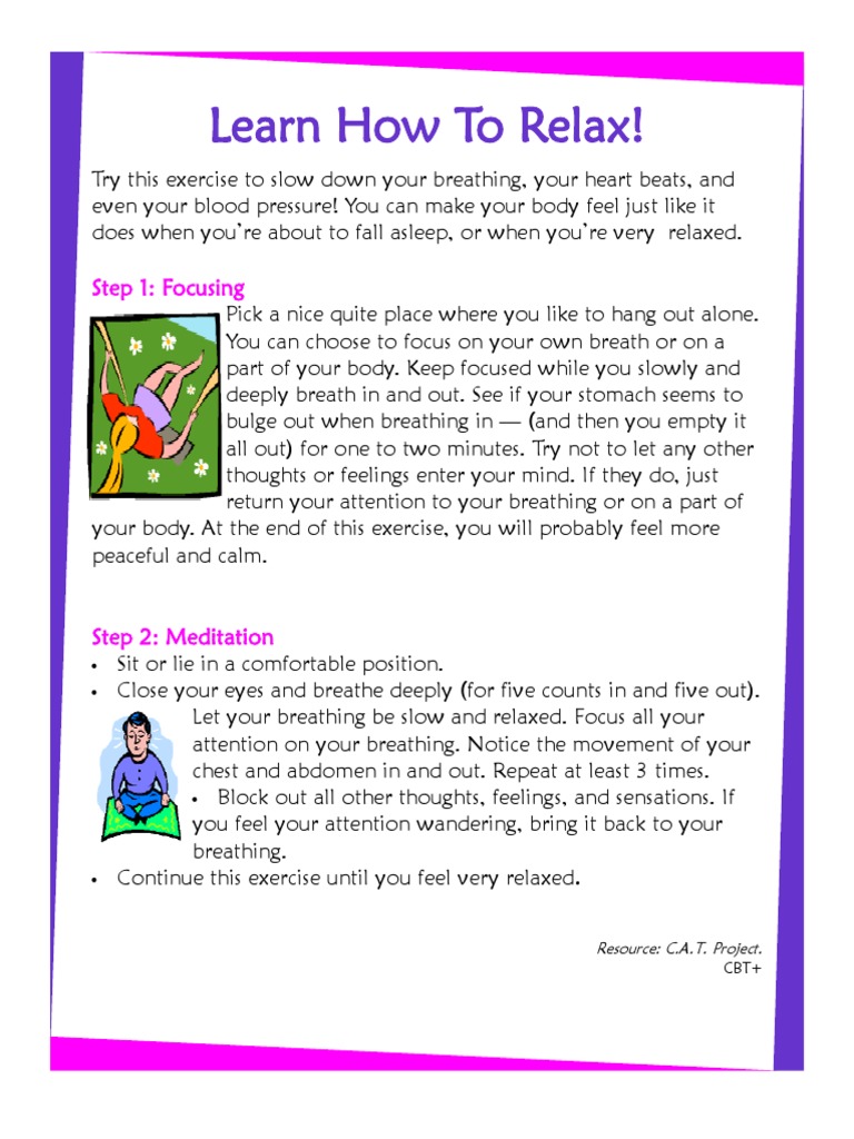 Learning To Relax | PDF | Breathing | Heart