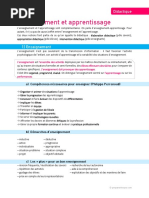 QCM Didactique Generale | PDF | Pédagogie | Méthode d'enseignement