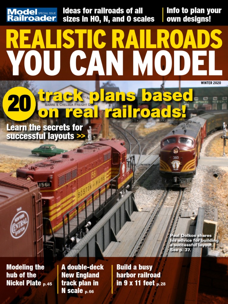 Realistic Railroads You Can Model - Winter 2020 | PDF | Rail Transport ...