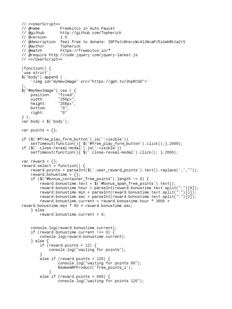 Freebitco In2020 June, Activate Bonus 1000%,script Free, Payment Proof ...