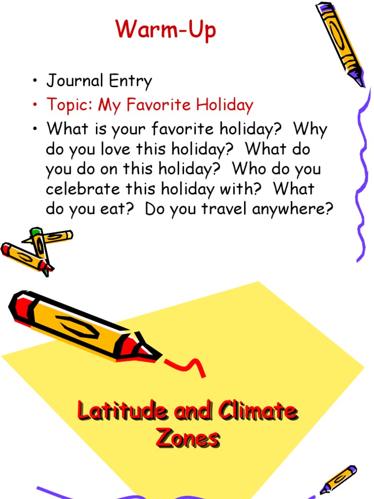 Understanding Latitude and Climate Zones | PDF | Temperate Climate ...