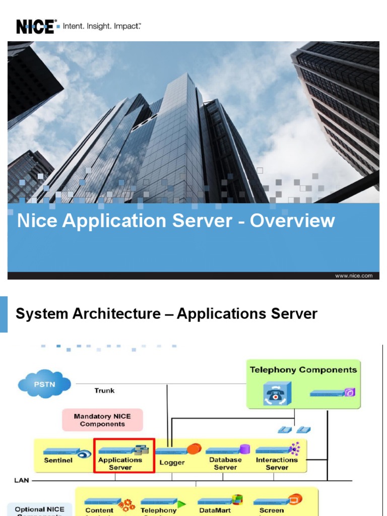 Application Server Overview | PDF