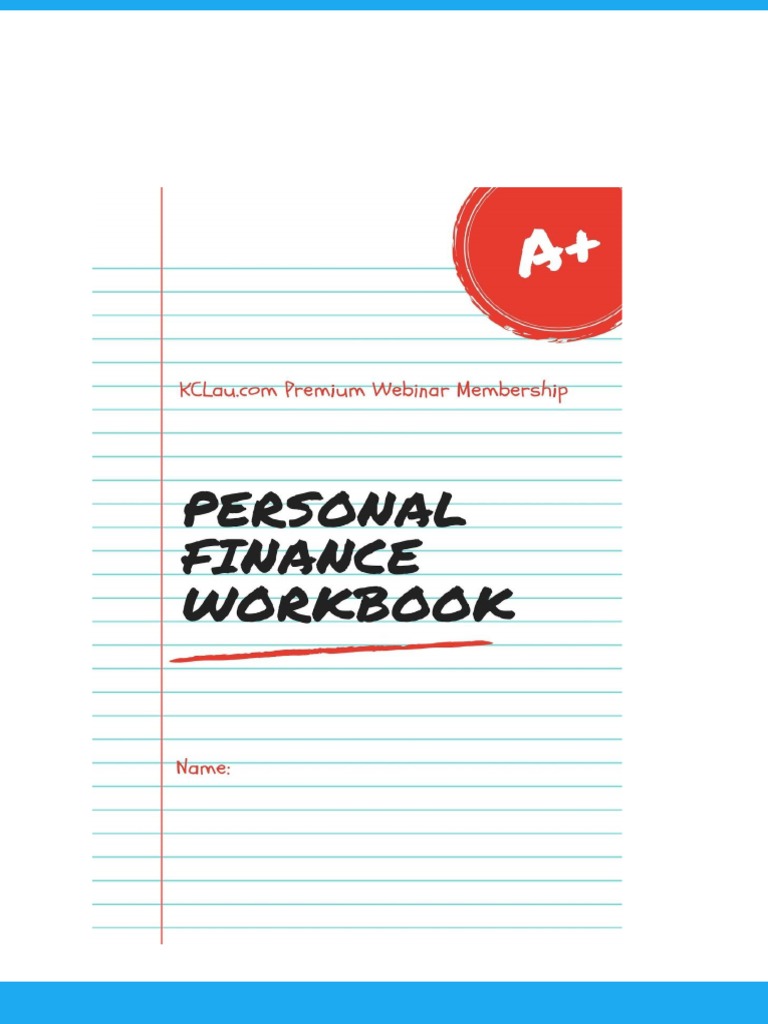 PWM Personal Finance Workbook | PDF | Valuation (Finance) | Dividend