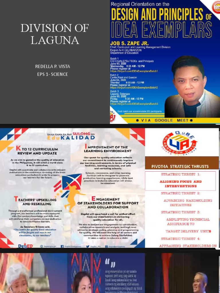 Division of Laguna: Redella P. Vista Eps 1-Science | PDF