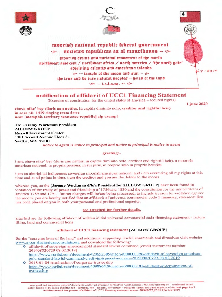 Macc-R000000212 - Ucc Universal Sovereign Commercial Code 1 Filing ...