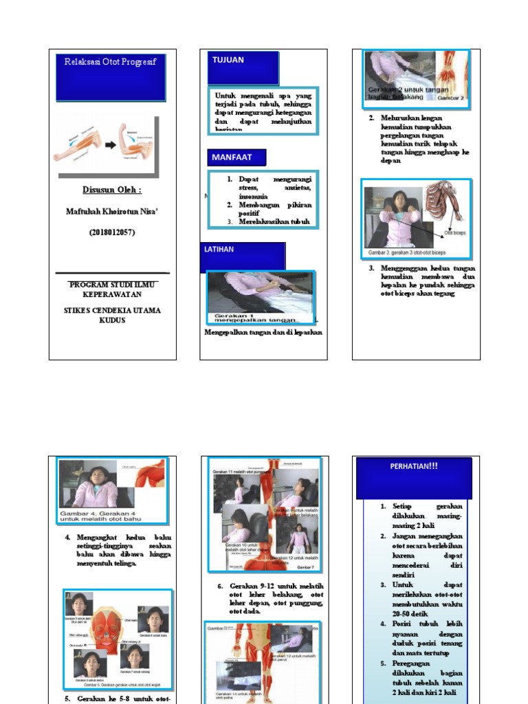 Leaflet Relaksasi Otot Progresif | PDF