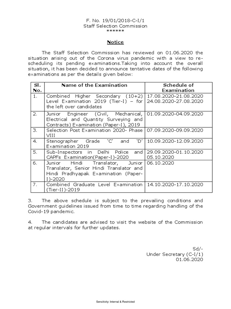 Notice: Sensitivity: Internal & Restricted | PDF