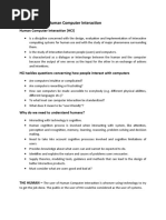 HCI Design Principles Overview | PDF | Human–Computer Interaction ...