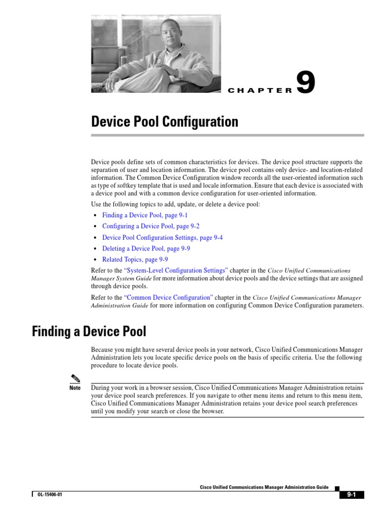 Device Pool Configuration | PDF | Gateway (Telecommunications ...