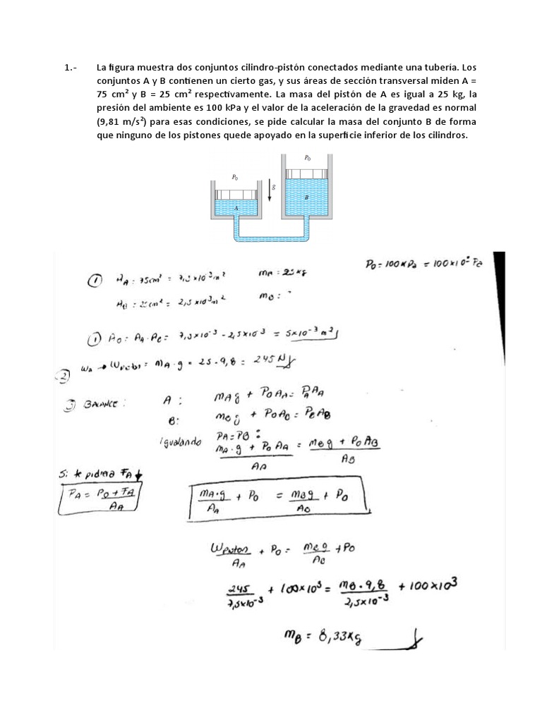 Practica Termo Cap 2 | PDF