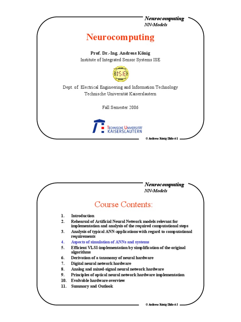 Neurocomputing Chap4 2 PDF | PDF | Computational Neuroscience | Artificial Neural Network