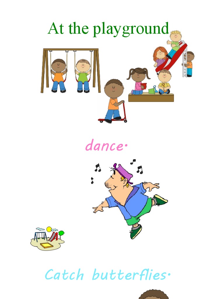 3.1 EJEMPLOS Verbs at The Playground Ing 3a Sem 3 Ing 091220151043 | PDF