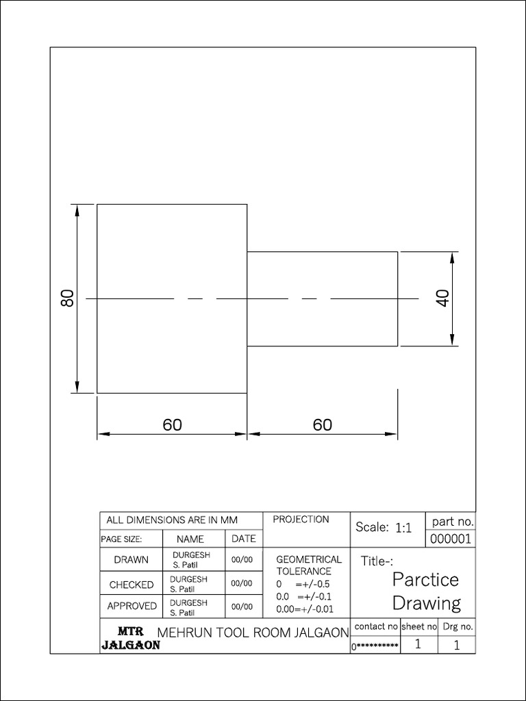 First Drawing PDF | PDF