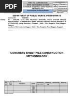 Pile Driving Log Sheets | PDF | Deep Foundation | Hammer