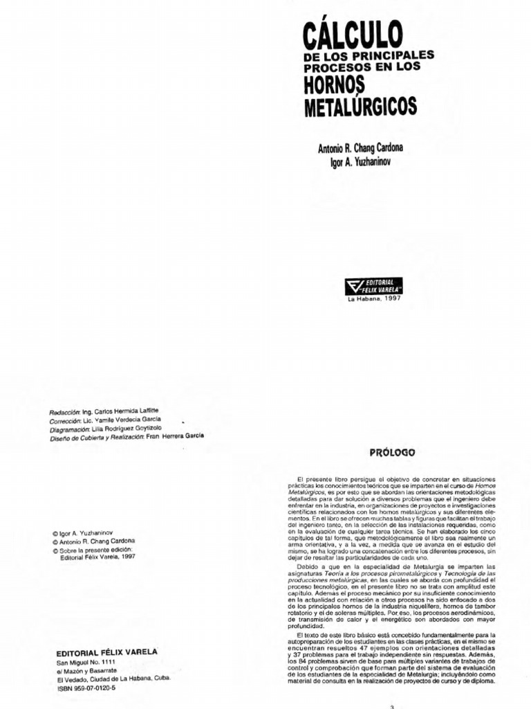Hornos Metalurgicos PDF | PDF