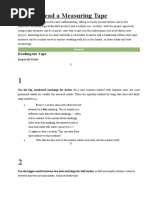 Tape Measure Inspection Log | PDF | Calibration | Accuracy And Precision