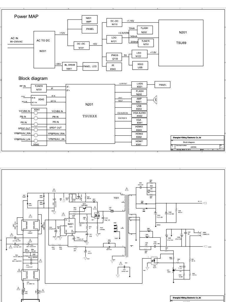 LM2SA - V1.1 Schematic PDF | PDF