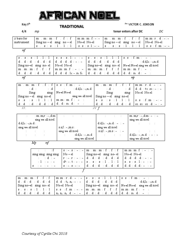 African Noel PDF | PDF