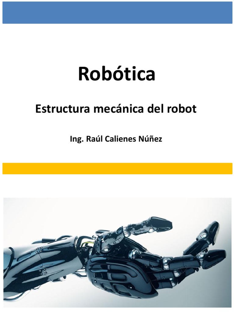 Estructura Mecánica Del Robot | PDF | Robot | Robótica