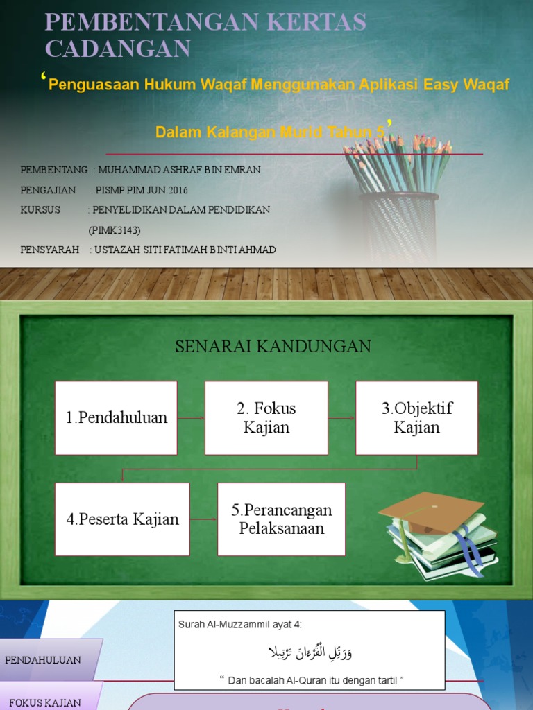 Pembentangan Kertas Cadangan | PDF