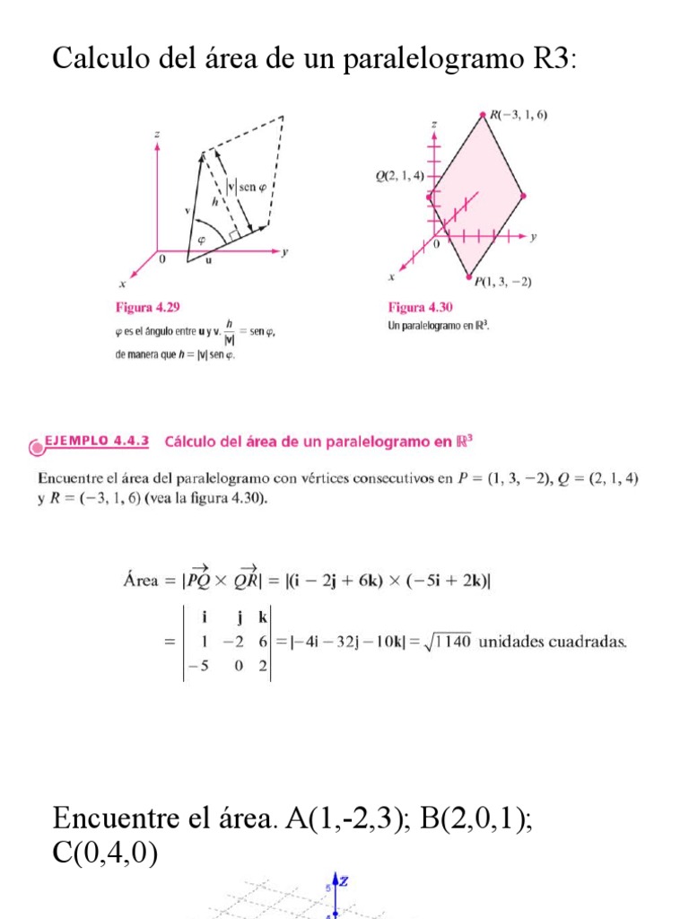 Area en R3 | PDF