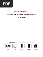 Solaxmax Error Codes | PDF | Power Inverter | Mains Electricity