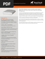 Data Sheet RUCKUS® SmartZone 144 (SZ144) - 0d - 0a | PDF | Wireless Lan | Computer Network