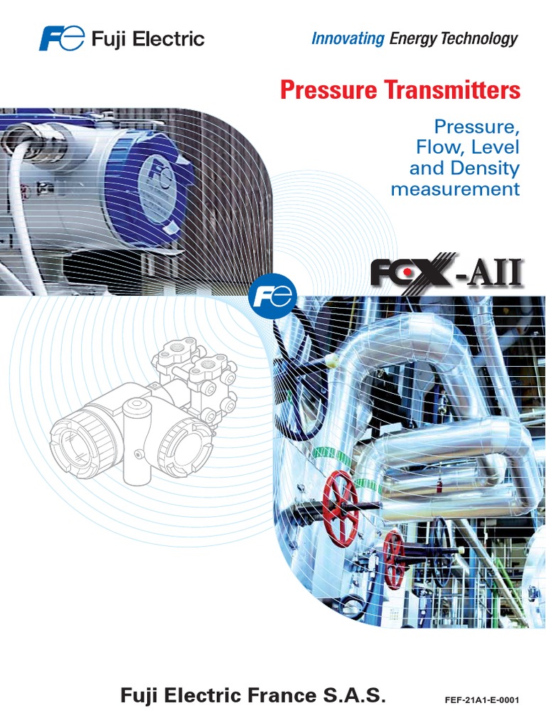 Transmitters FCX - A II Series Catalogue | PDF | Pressure Measurement ...