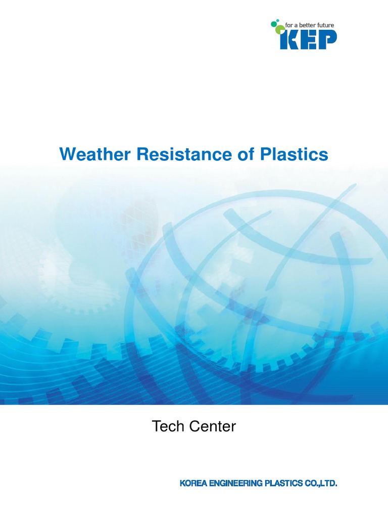 Weather Resistance of Plastics EN (1508 R3) | PDF | Ultraviolet ...