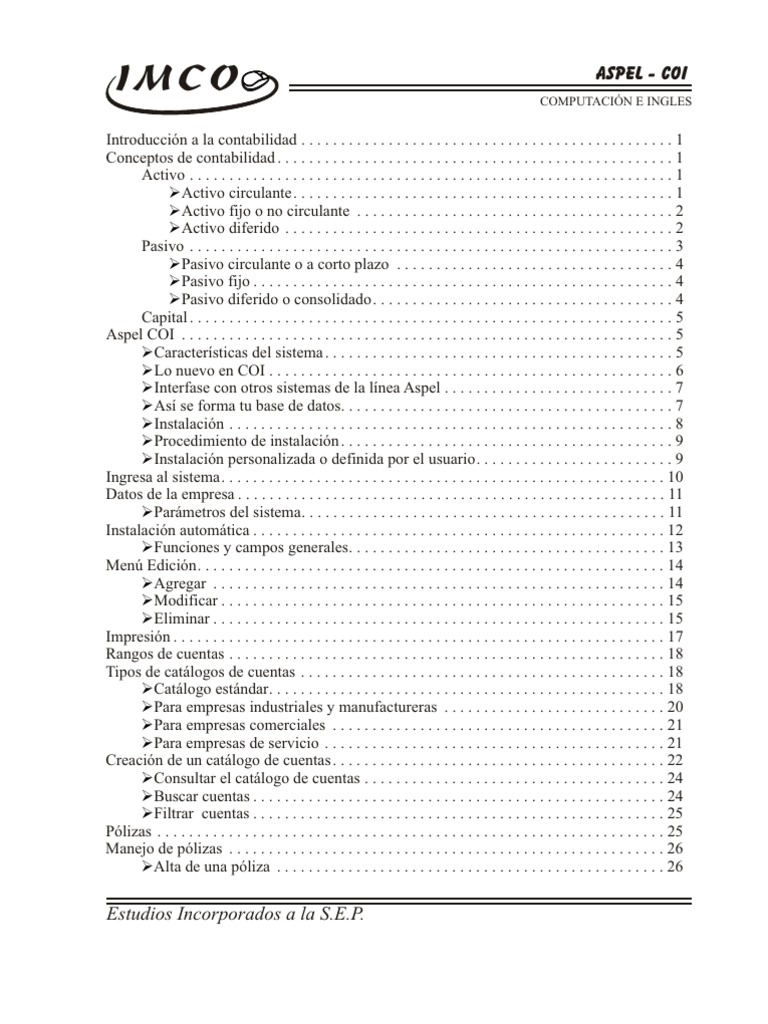 Manual Coi 4.0 | PDF | Bancos | Dinero
